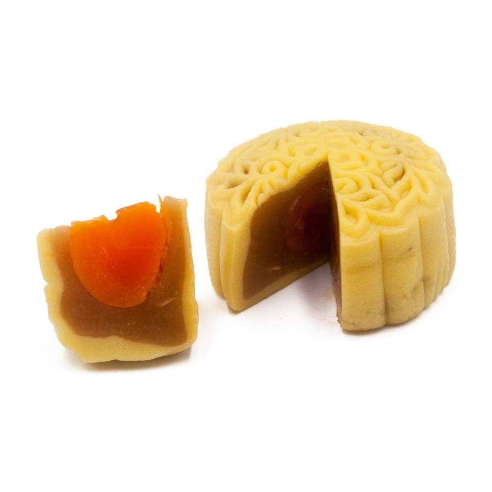 Pure Lotus Single Yolk Snow Skin Mooncake - 冰皮单黄莲蓉